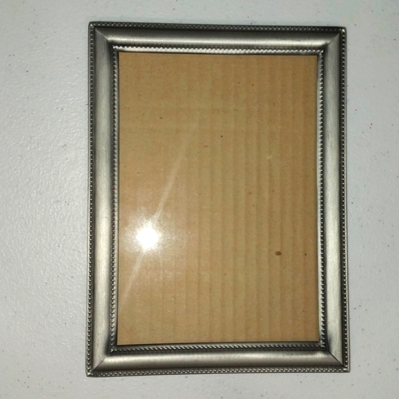 Accents | Brushed Pewter Look Photo Frame Vguc | Poshmark